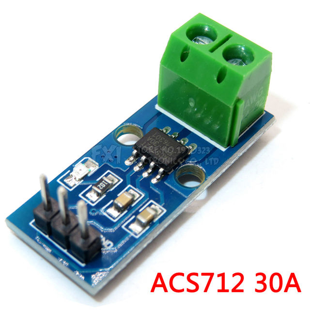 1pcs ACS712 5A 20A 30A Hall Current Sensor Module ACS712 model 5A ...
