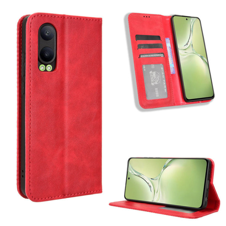 OnePlus Nord CE4 Lite 5G Phone Case,Leather Wallet Case with Flip Card ...