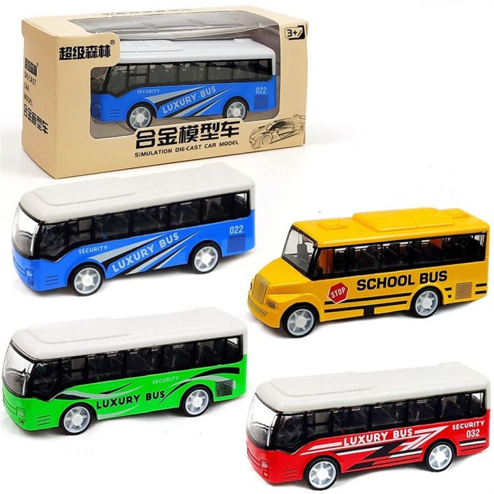 Birthday Gift Vehicle Model Alloy Bus Model Bus Shape High Imitation ...
