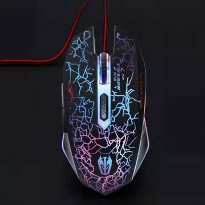EWEADN V3 6D LED Backlight Gaming Wired Mechanical Gaming Mouse | Daraz.com.np