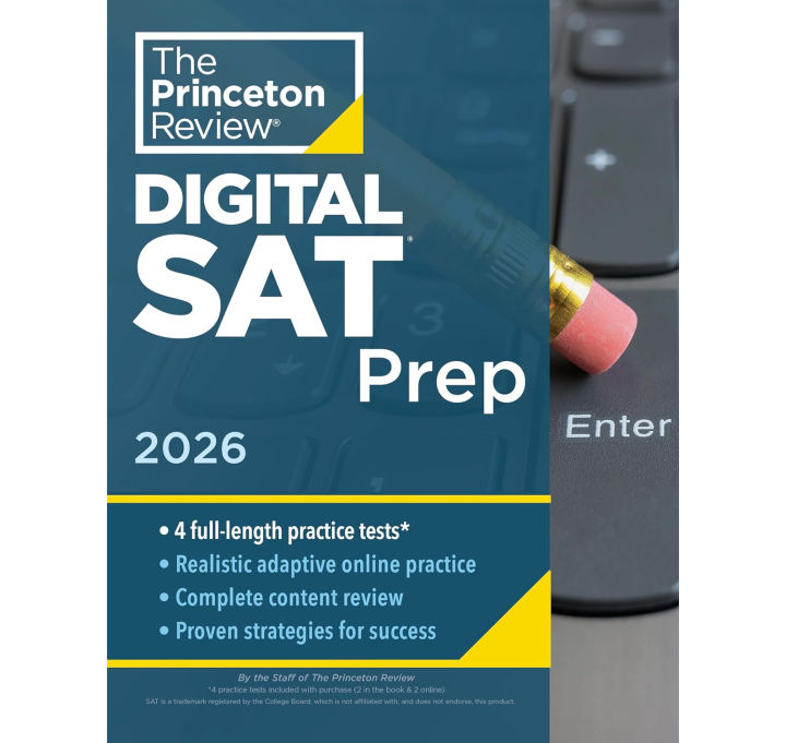 Princeton Review Digital SAT Prep, 2026 by Princeton Review | Daraz.com.np