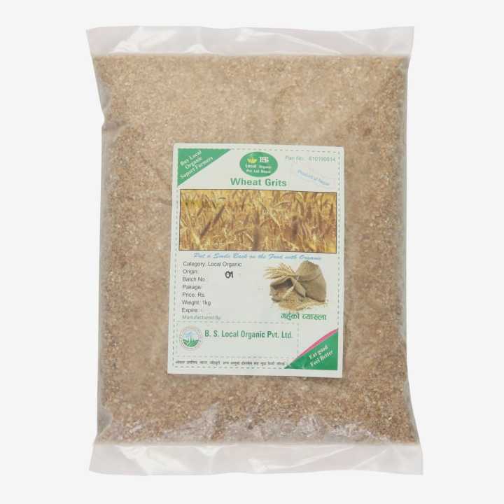BS Local Organic Wheat Grits Chyakhla 1Kg | Daraz.com.np