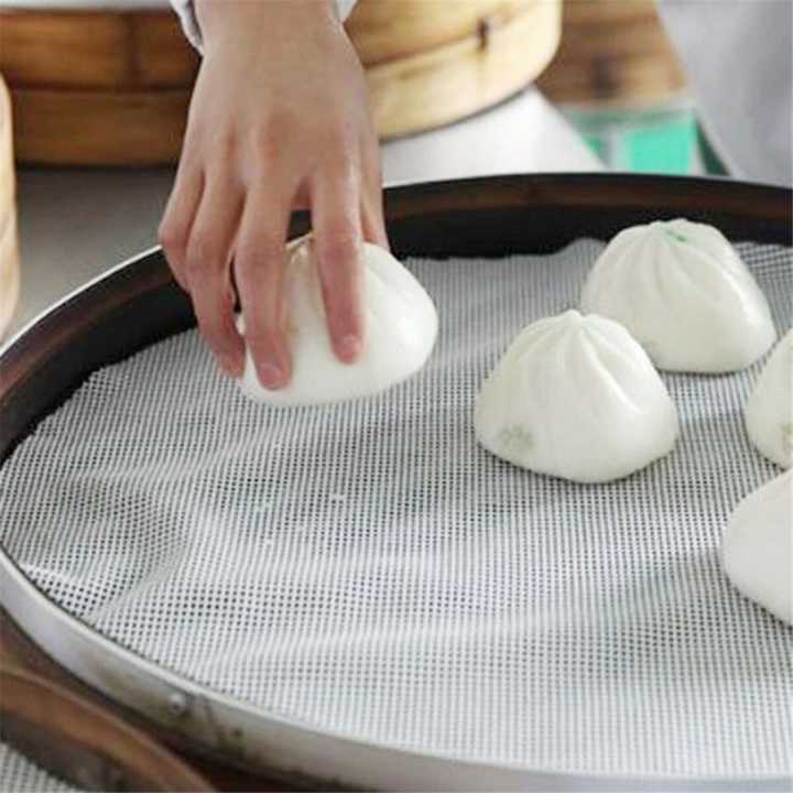 Non-Sticky Jali Net Silicone Mo Mo Mat 2 Pieces 30 CM | Daraz.com.np