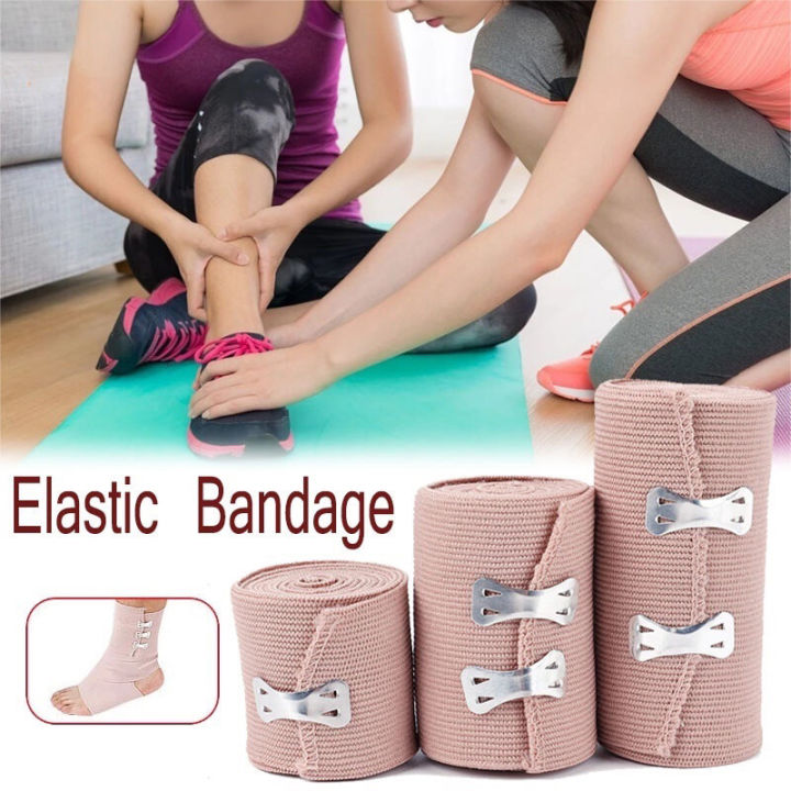 High Elastic Bandage First Aid Muscle Bandage Outdoor Sports Sprained ...