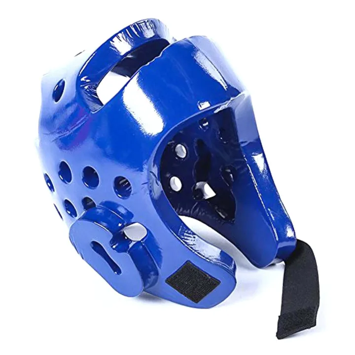 Unisex Boxing Head Guard Gear Taekwondo Helmet Training Sparring Helmet ...