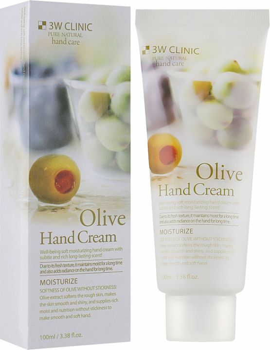 3W Clinic Olive Hand Cream 100ml | Daraz.com.np