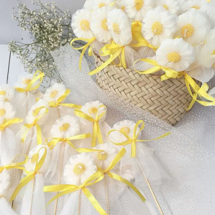 Candella Sunflower Decorative Stick Candle – 1pc, 10g, Elegant Home ...