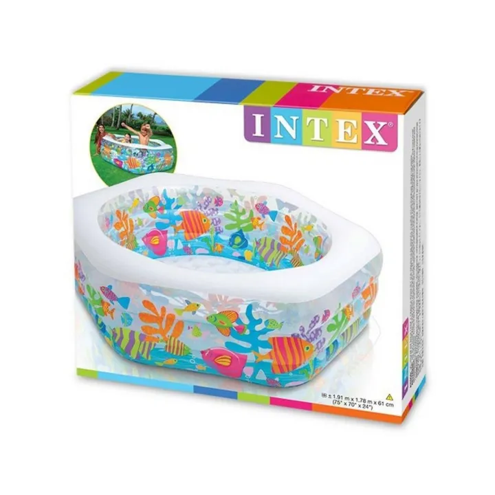 Intex Swim Center Ocean Reef Inflatable Pool 56493 | Daraz.com.np