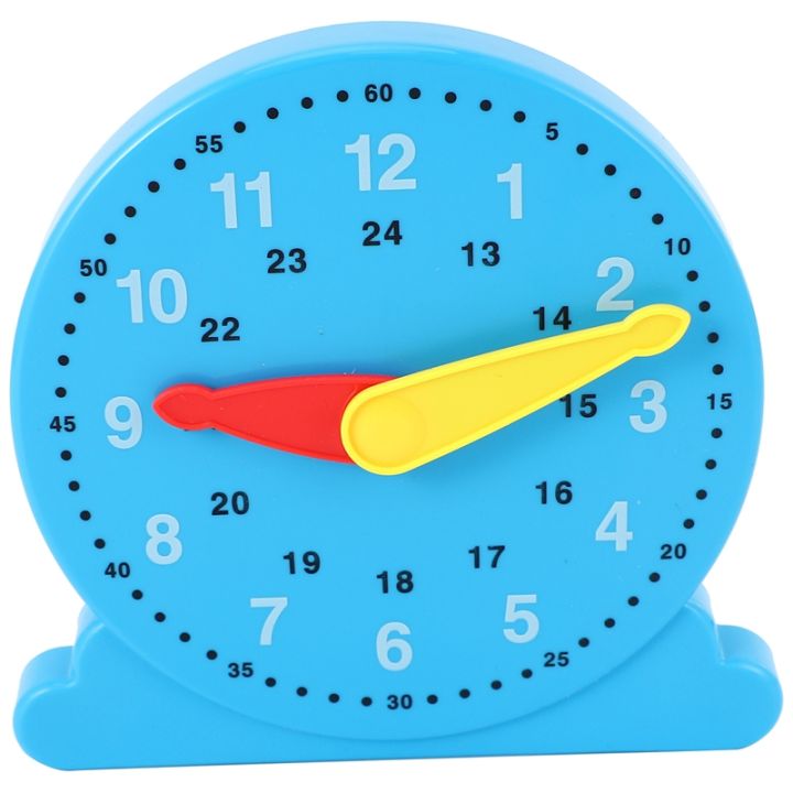 Cognition Clock Learn Time Clock Early Education Toys Plastic Model ...