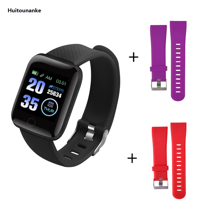 Huitounanke D13 Smart Watch Women Kids Heart Rate Monitor 116Plus ...