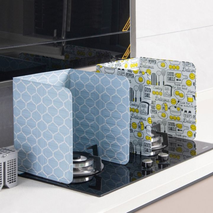 New Gas Stove Kitchen Shield Splash Guard Foldable Splash Guard ...