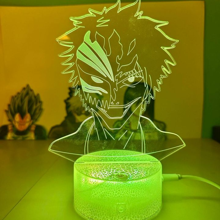 Anime 3D Lamp / Multi Color Options / Ichigo / Bleach | Daraz.com.np