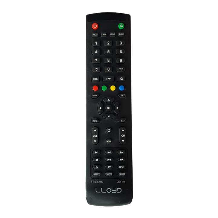Lloyd Smart and Non-Smart LED TV Remote | Daraz.com.np