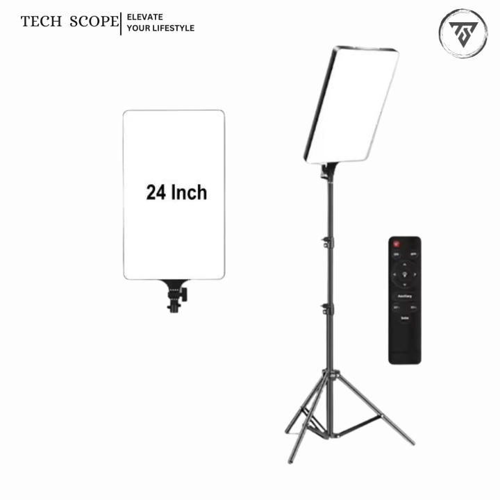 RL-24 LED Panel Light for Shooting & TikTok – Professional, Adjustable & Portable Video Lighting ...