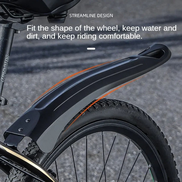 Bicycle Fenders Mountain Bike Mudguard 26-29Inch Front Rear Tire Wheel ...