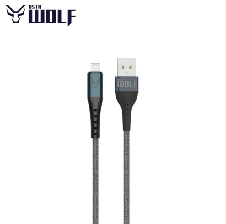 Asta WOLF Hyper 30W USB to Lightning Cable Ultra-Fast Charging- 6A ...