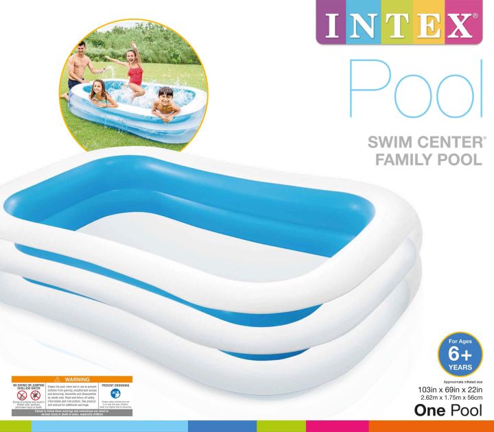 Intex Swim Center Family Inflatable Pool | Daraz.com.np