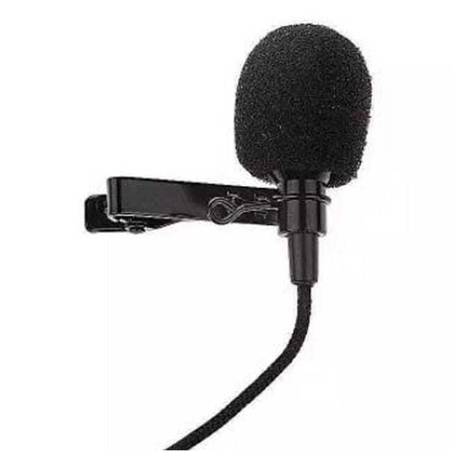 Mini Clip-On Wired Microphone-Black | Daraz.com.np