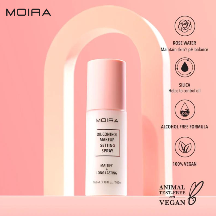 Moira Oil Control Makeup Setting Spray 100ml | Daraz.com.np