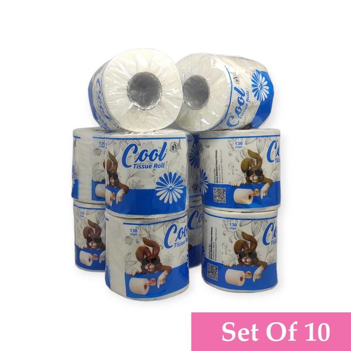 Cool Deluxe Ultra Soft Toilet Paper Roll Gentle With Your Skin - 10 ...