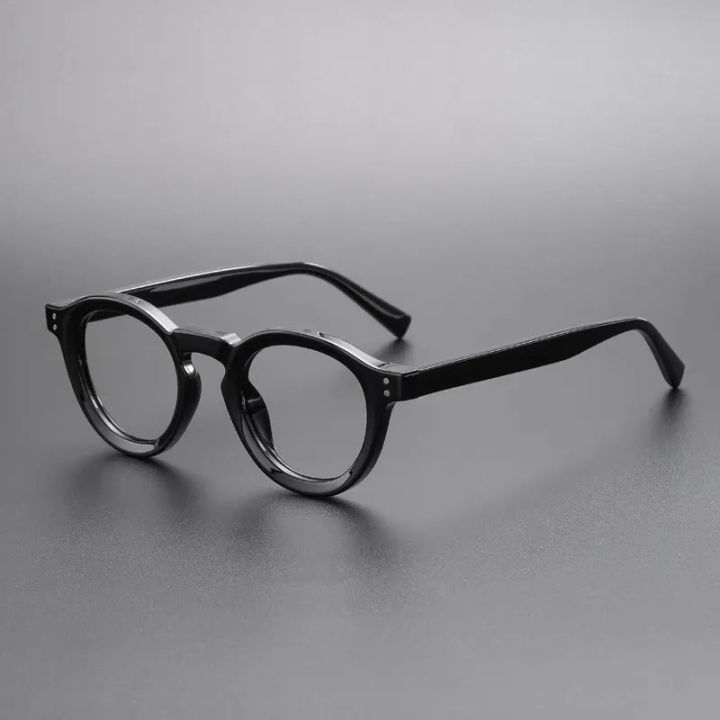 Vintage Round Glasses Woman Man Transparent Anti Blue Light Computer ...