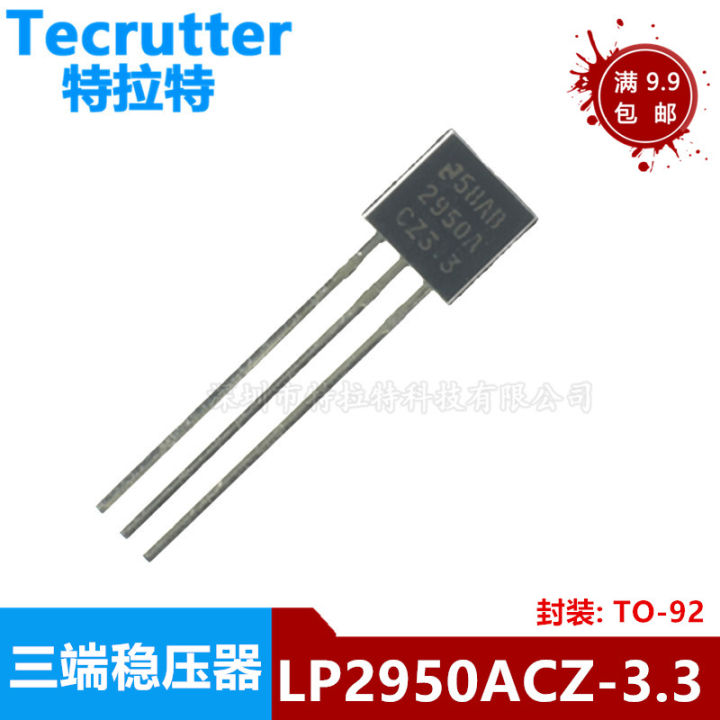 10PCs/Lot New LP2950ACZ-3.3 2950acz-3.3 Lm2950 TO-92 Three-Terminal ...