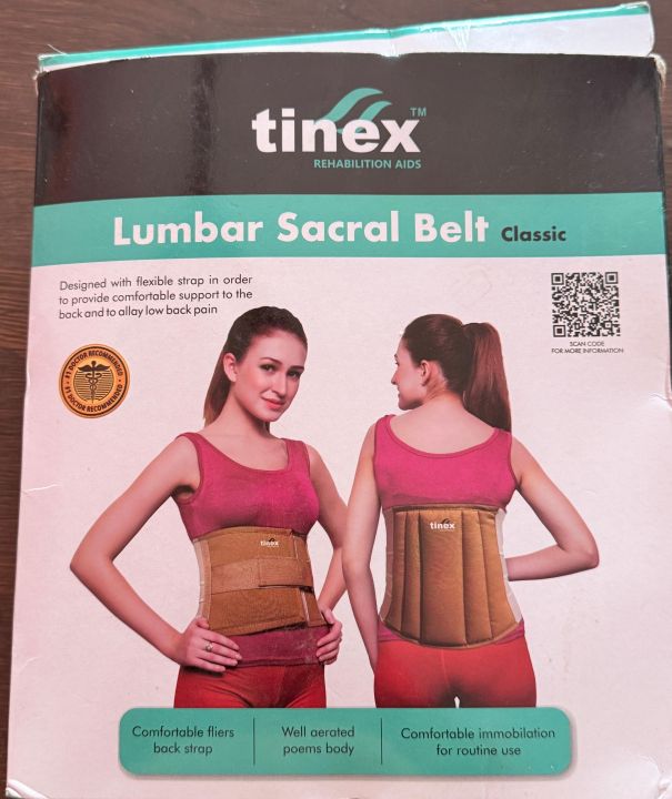 Tinex Lumber sacral Belt For Back Pain | Daraz.com.np
