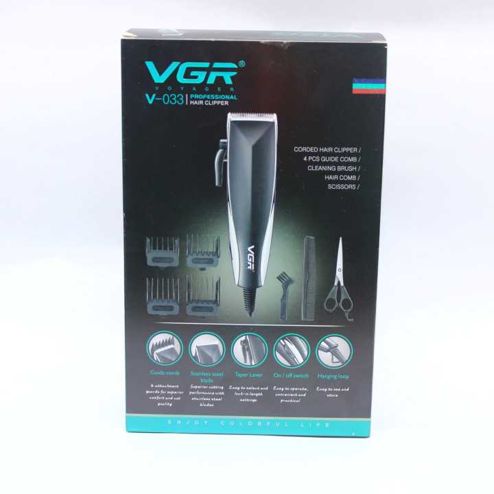 VGR Salon Series Professional Hair Clipper for men, V-033 | Daraz.com.np