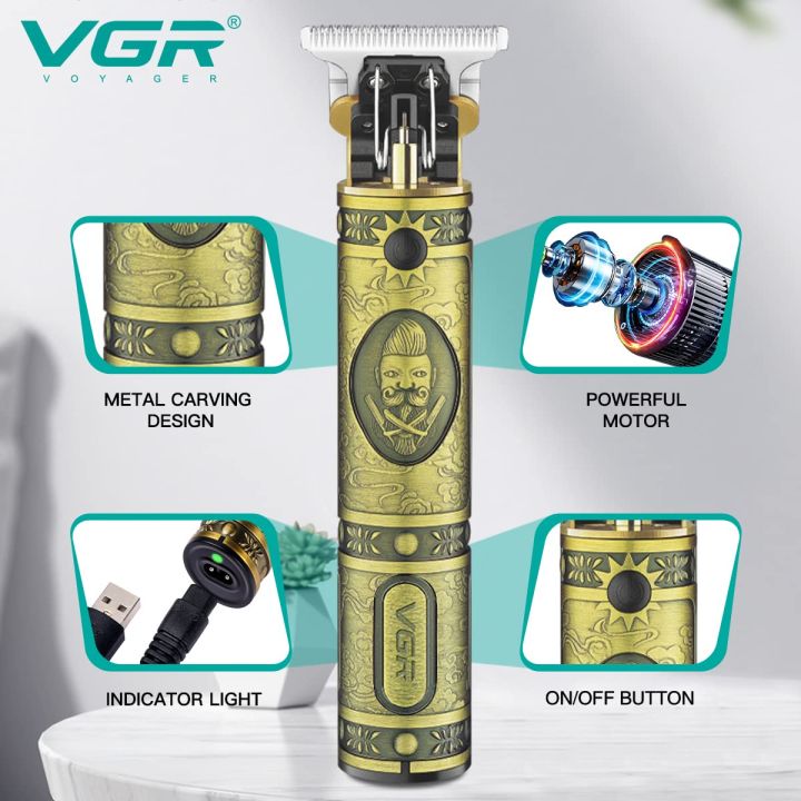 VGR V-085 SUPER TRIM Professional Hair Trimmer Runtime: 180 min Trimmer ...