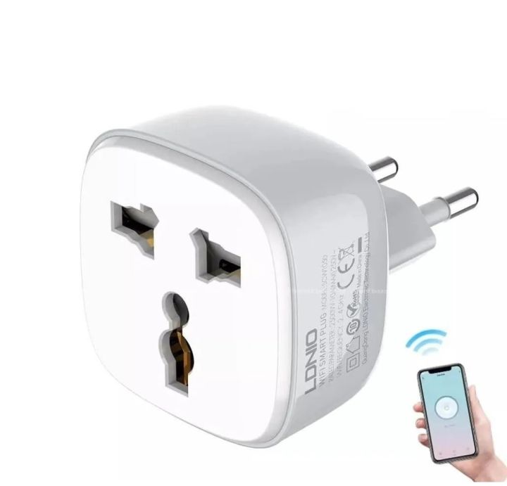 LDNIO SCW1050 WiFi Smart Power Socket Plug | Daraz.com.np