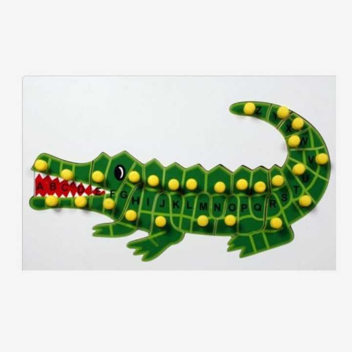 Little Genius Wooden Alphabet Alligator AL-54 | Daraz.com.np