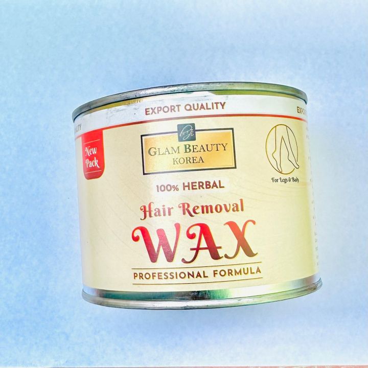 600gm Glam Beauty Korea Hair Removal Hot Wax And Cold Wax For Girl And ...