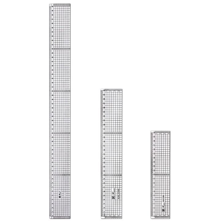 Crafting Tools 20 30 50cm Transparent Ruler Board PVC Grid Stationery ...