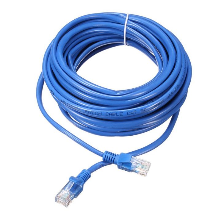 10m Ethernet Cable Male To Male Link Network LAN Cable Patch Cord ...
