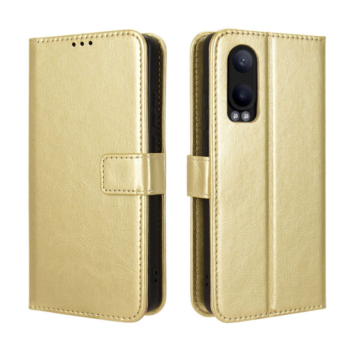 Vantime for OnePlus Nord CE4 Lite 5G Classic Faux Wallet Case Card Slot ...