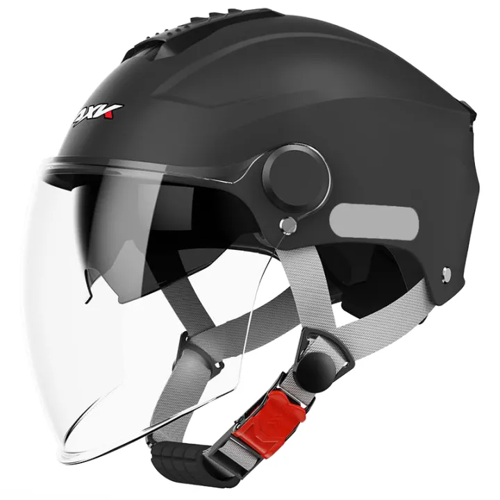 AXK Helmet 309A Black-pc long Transparent Visor Bles Online | Daraz.com.np