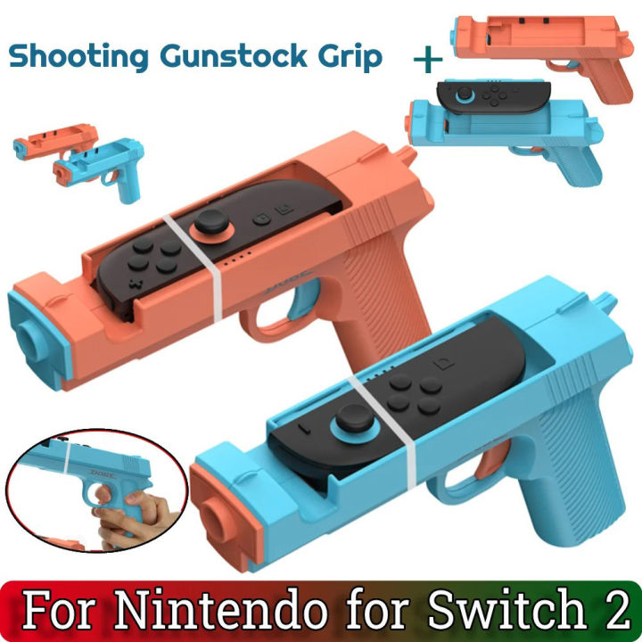 Shooting Game Gun Controller for Nintendo Switch 2 Joycon Hand Grip ...