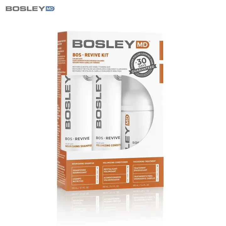 Bosley MD Revive Color Safe Kit | Shampoo 150ml Conditioner 150ml ...