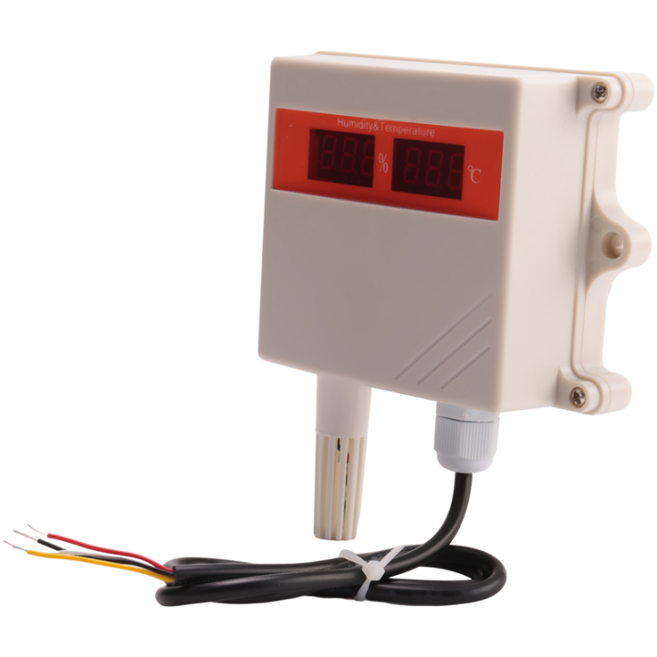 RS485 Temperature and Humidity Sensor Waterproof LED Display (C ...