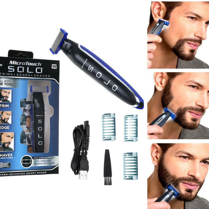 Micro Touch Solo Hyper-Advanced Smart Razor Shaver And Trimmer | Daraz ...