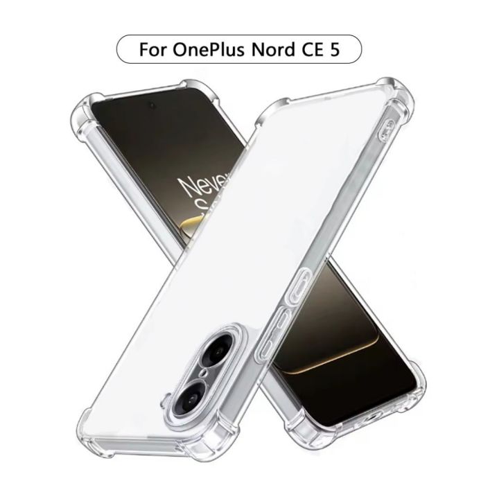 OnePlus Nord CE5 5G / Nord CE 5 5G Clear Transparent Shockproof Soft ...