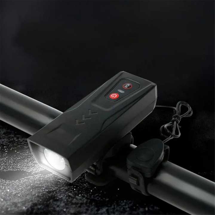Bike Headlight Wireless with Horn USB Rechargeable | Daraz.com.np