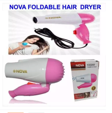 Nova Folding Hair Dryer - 1000 Watt | Daraz.com.np