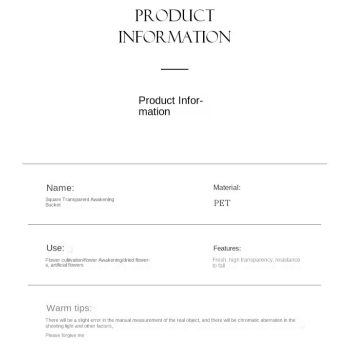 High Quality Plastic Hydroponics Flowerpot Round Square Unbreakable Box ...