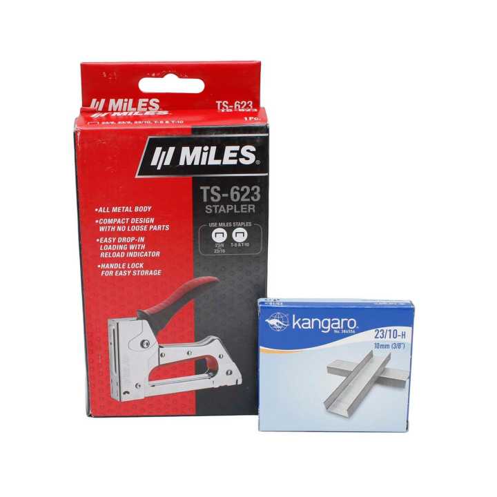 Kangaro Miles Stapler TS-623 Gun Tacker 1 Pcs Pack | Daraz.com.np