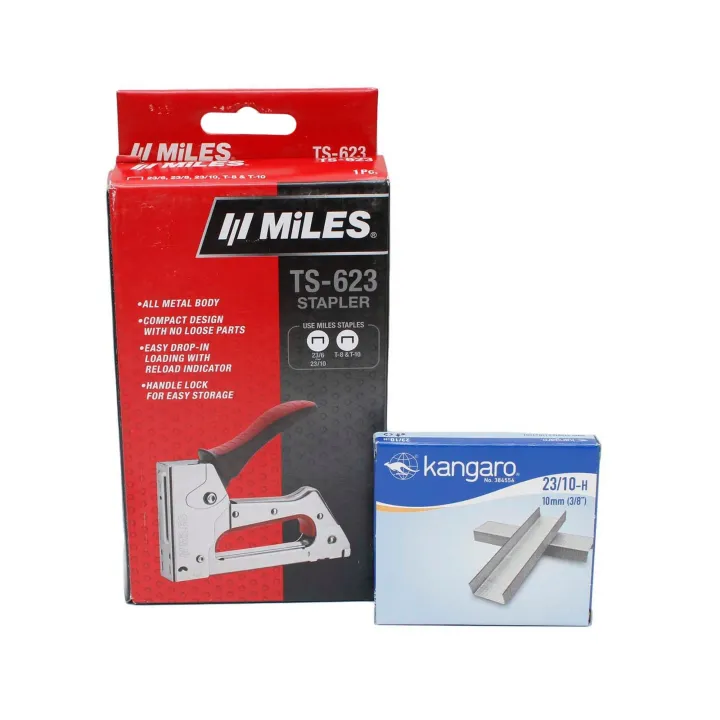 Kangaro Miles Stapler TS-623 Gun Tacker 1 Pcs Pack | Daraz.com.np