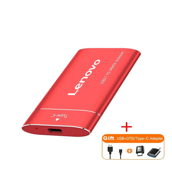 NEW Lenovo Portable SSD 128TB External Mobile Solid State Drive Type-C ...