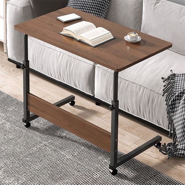 Adjustable Laptop Table – 60×40cm Height Adjustable Study & Bedside ...