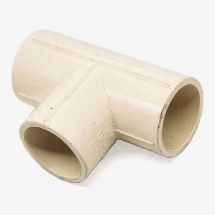 White Color CPVC Joint For Pipe and Holder | Daraz.com.np