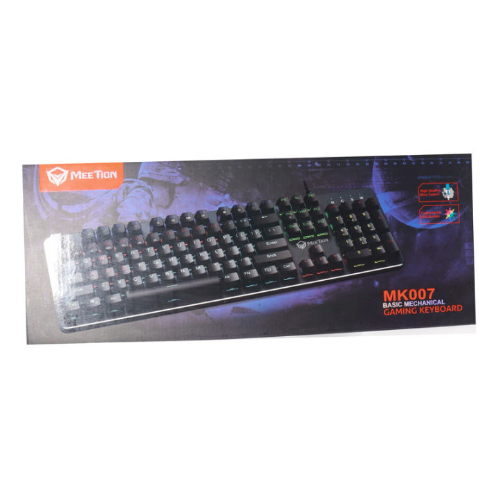 Meetion Gaming Mechanical Backlit Keyboard Mk007 | Daraz.com.np